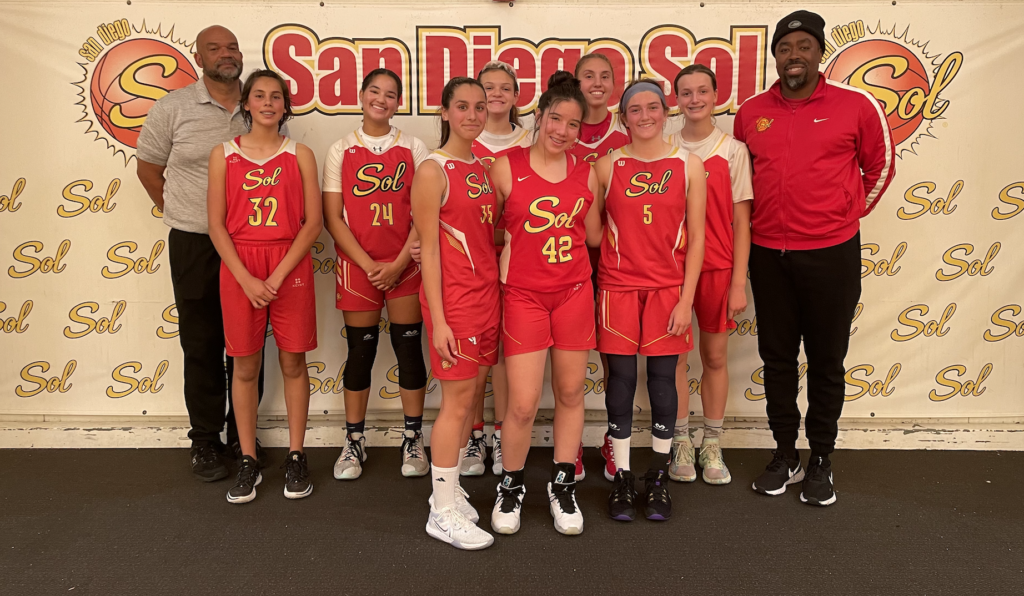 Girls 8th Heat - Champions - San Diego Sol Basketball